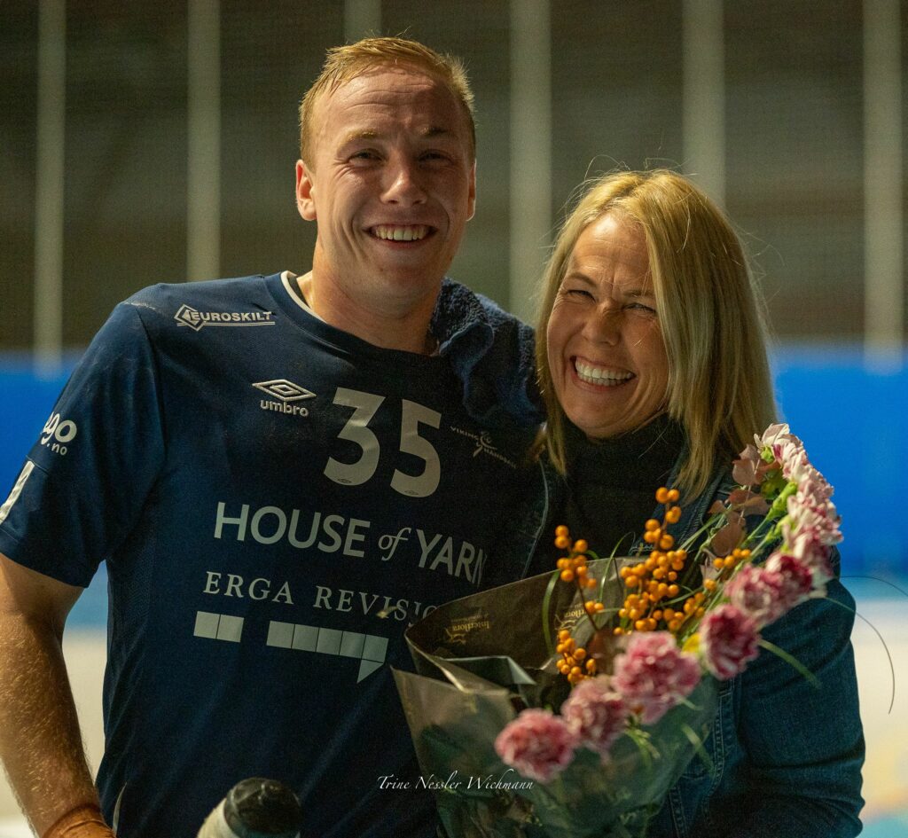 For Vikings Sindre Gausdal Johannessen går det i håndball hele døgnet ...